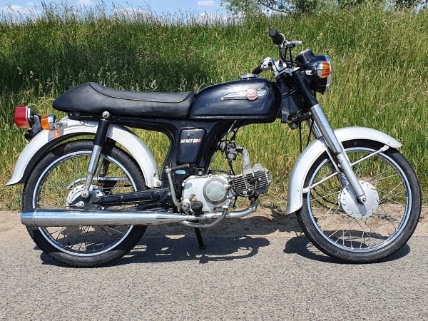 Honda CD50s benly, Zwart - 4taktwinkel.nl